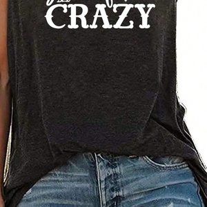 Tops | Womens Beautiful Crazy Casual Tank Top | Poshmark